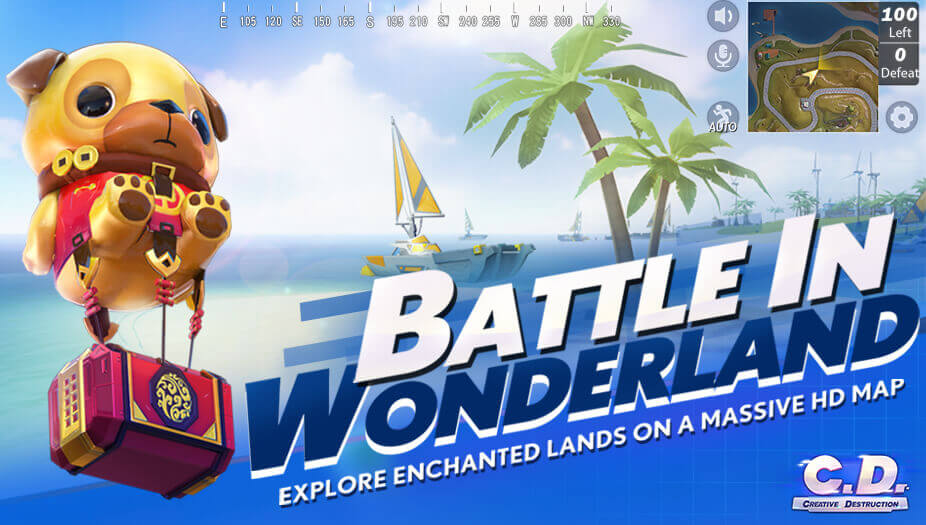 Creative Destruction: A Sandbox Survival Game on